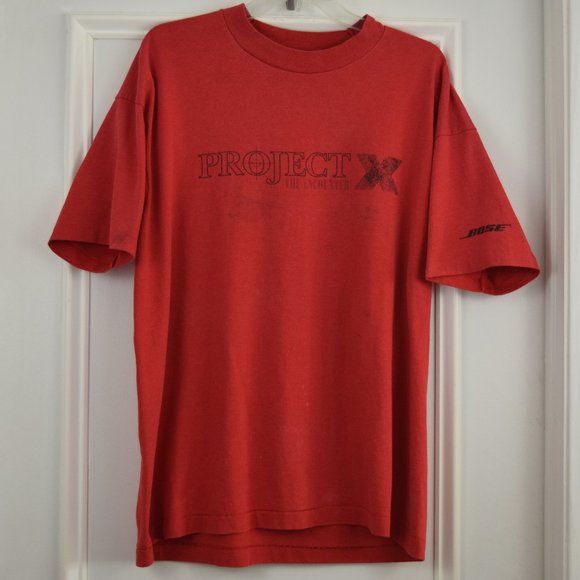 Bose | Shirts | Vintage Bose Project X The Encounter T Shirt Usa Made ...